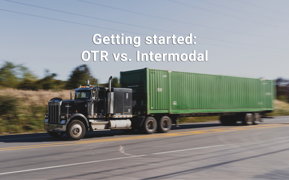 Getting started: Intermodal vs. over-the-road trucking - DrayNow
