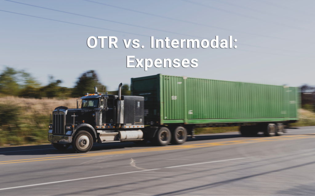 Intermodal vs. over-the-road: Operating Expenses - DrayNow